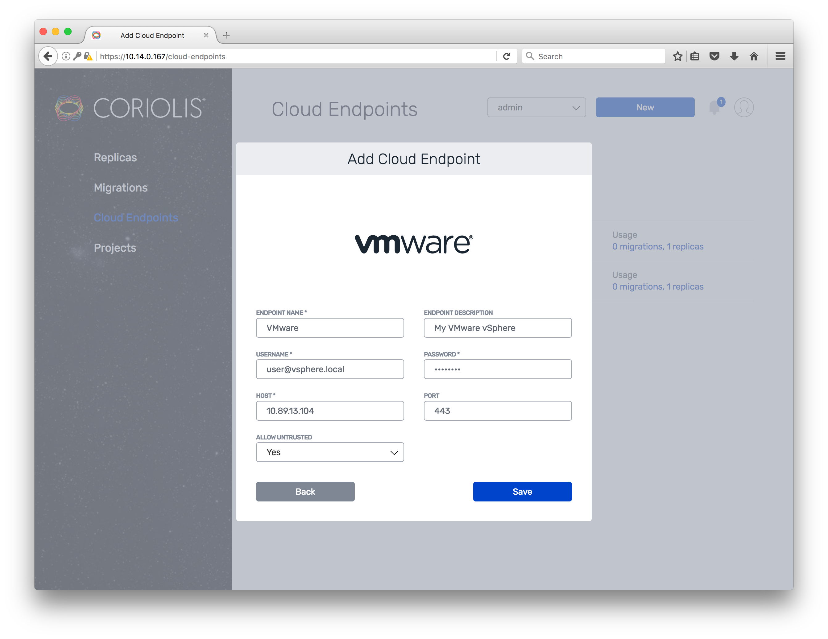 Coriolis - How to migrate VMs from VMware to OpenStack using the Web ...