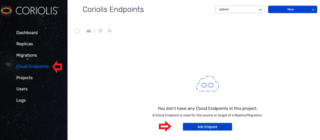 Coriolis Endpoints - Cloudbase Solutions